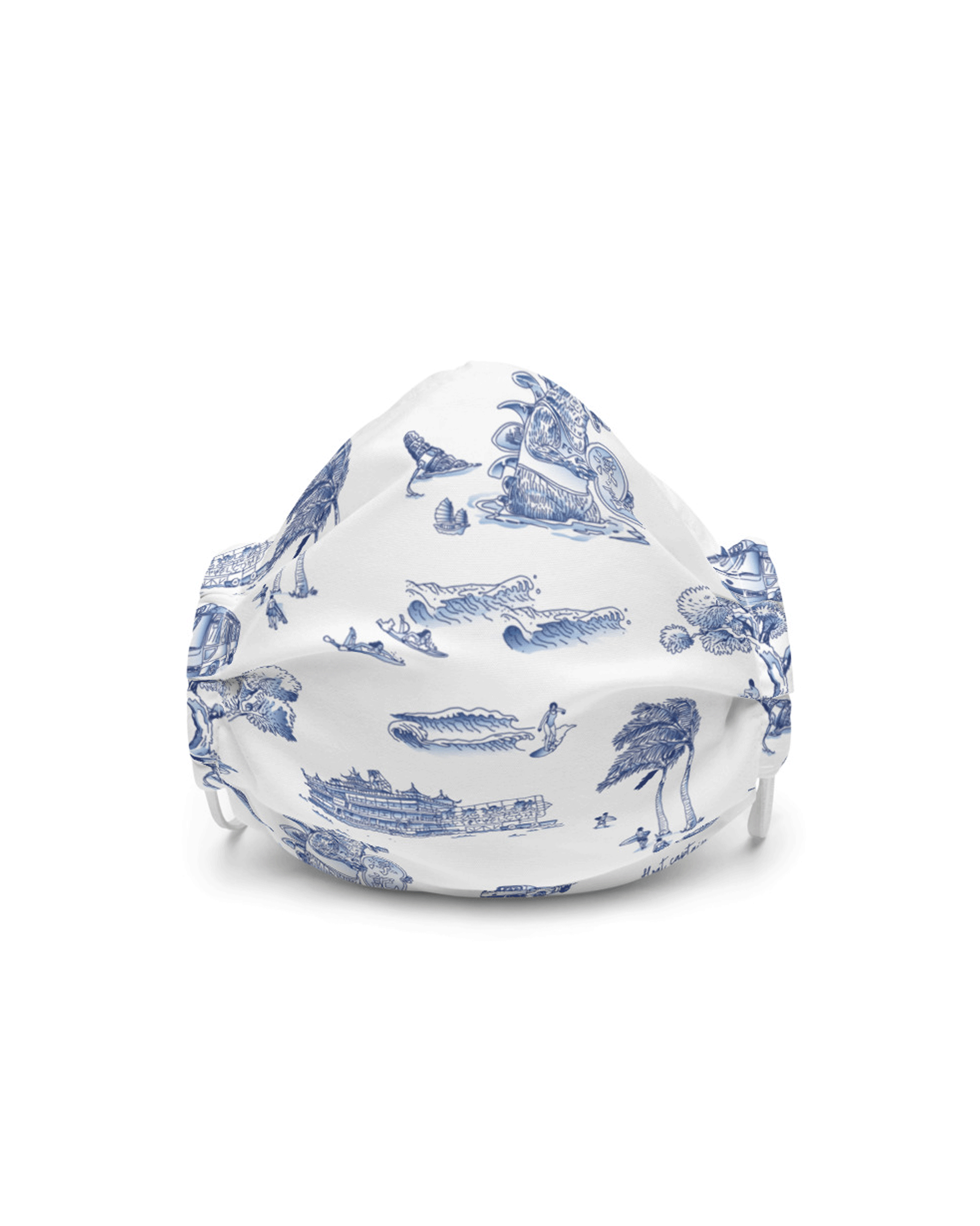 Chinoiserie Fabric Mask – Float Captain